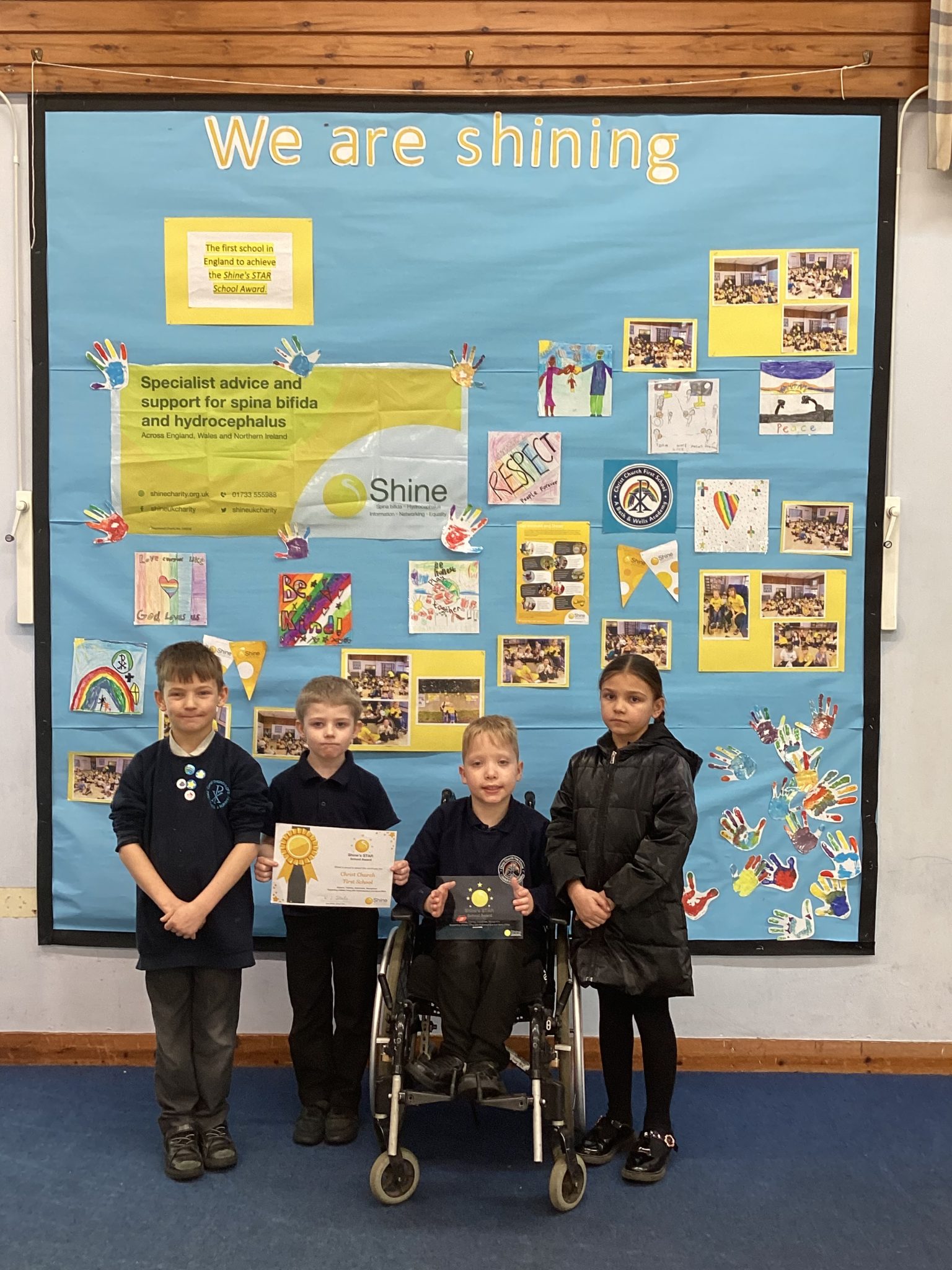Local school becomes first in the UK to be awarded prestigious SHINE ...