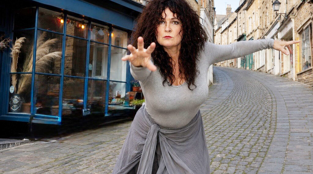 Kate Bush flash mob and town-wide drone photo - Frome Times