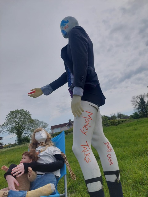 Mystery art installation appears at Packsaddle Fields - Frome Times